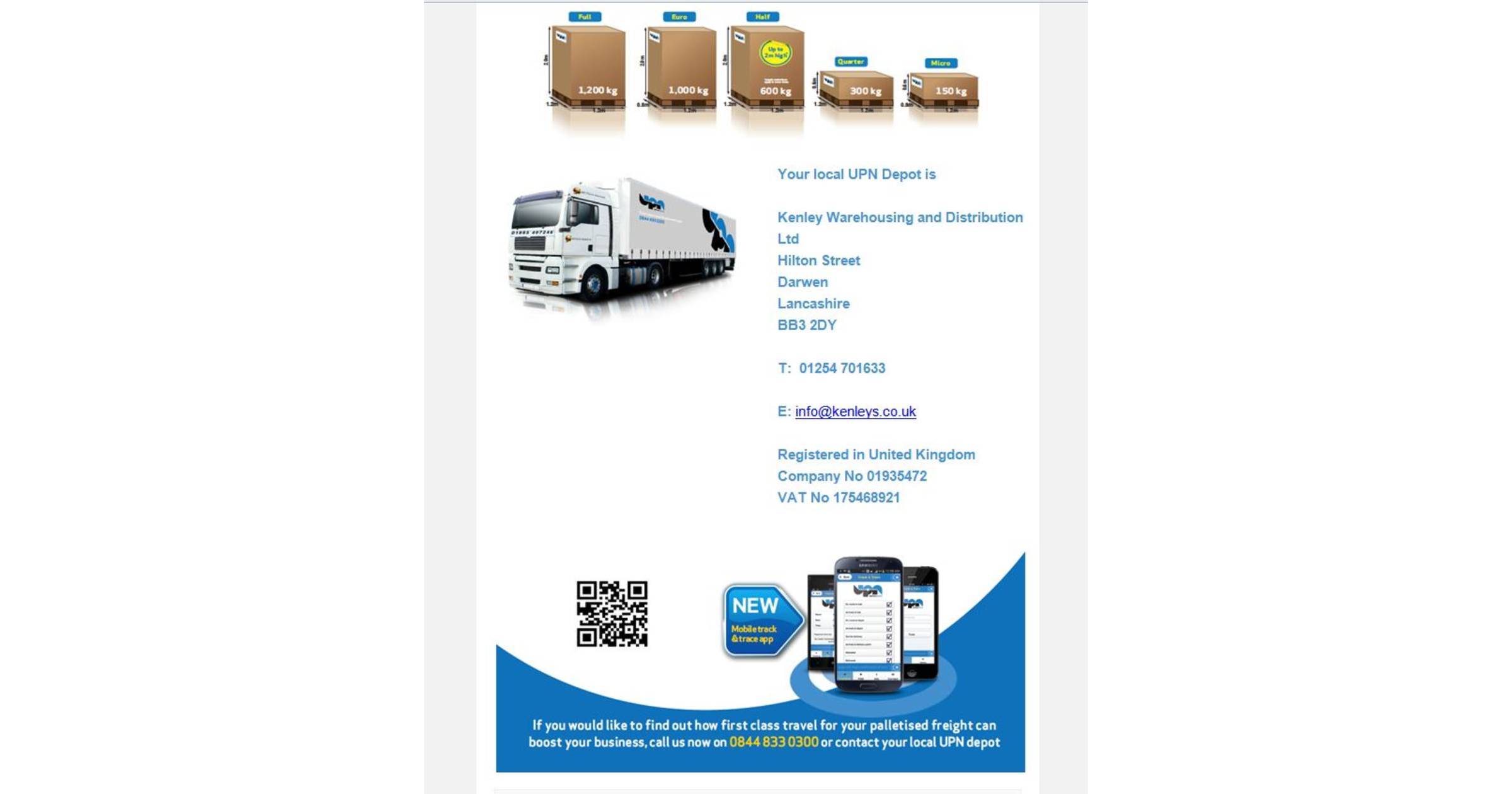Pallet Network | Kenleys Warehousing and Distribution Lancashire